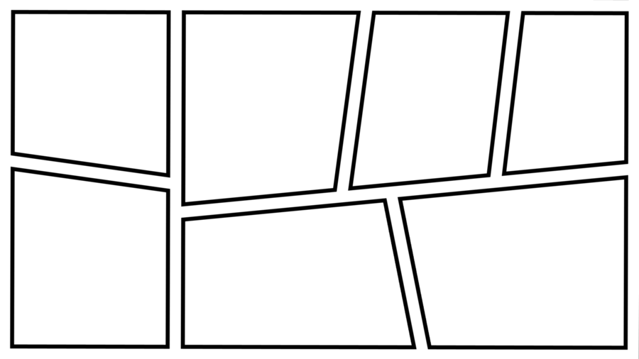 Comic Frame Png Clipart Panel Comics Comic Book - Comic Frame Png ...