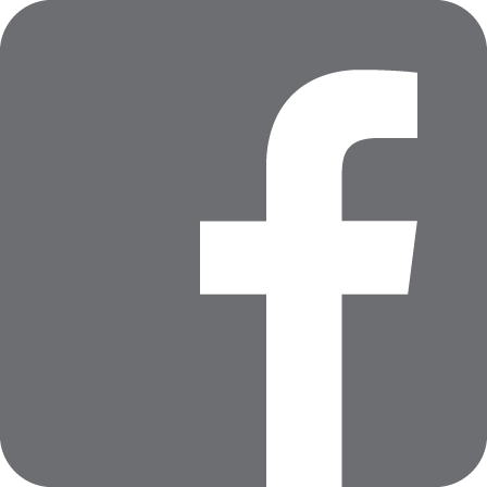Facebook Logo Grey Png - (448x448) Png Clipart Download