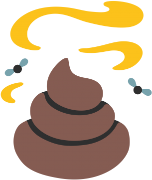 Smelling Poo Emoji - Google Poop Emoji - (360x360) Png Clipart Download