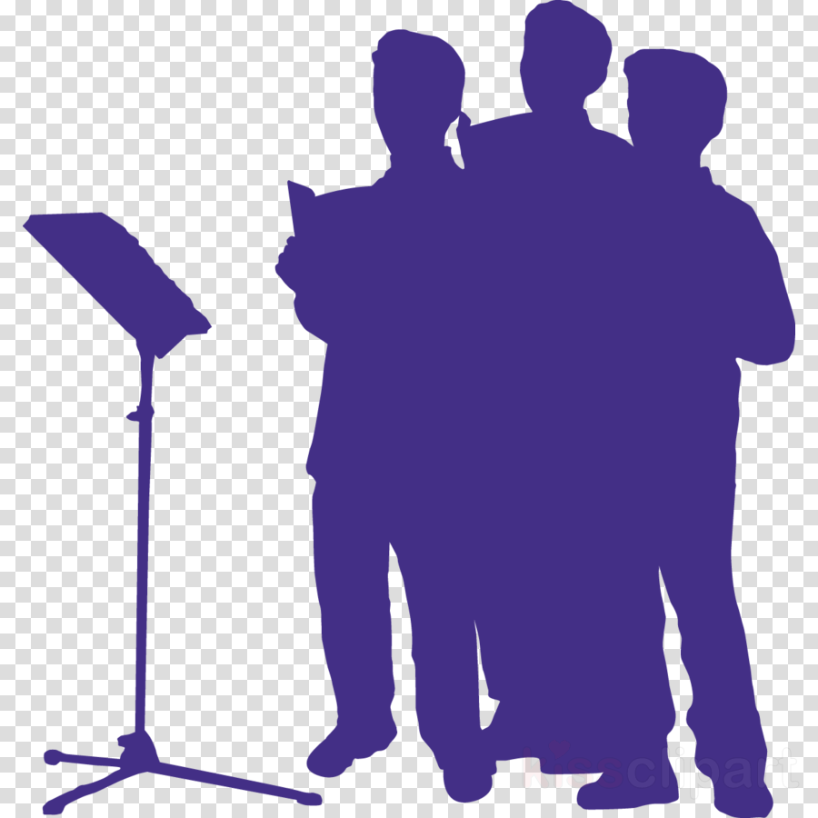 Gospelchor Silhouette