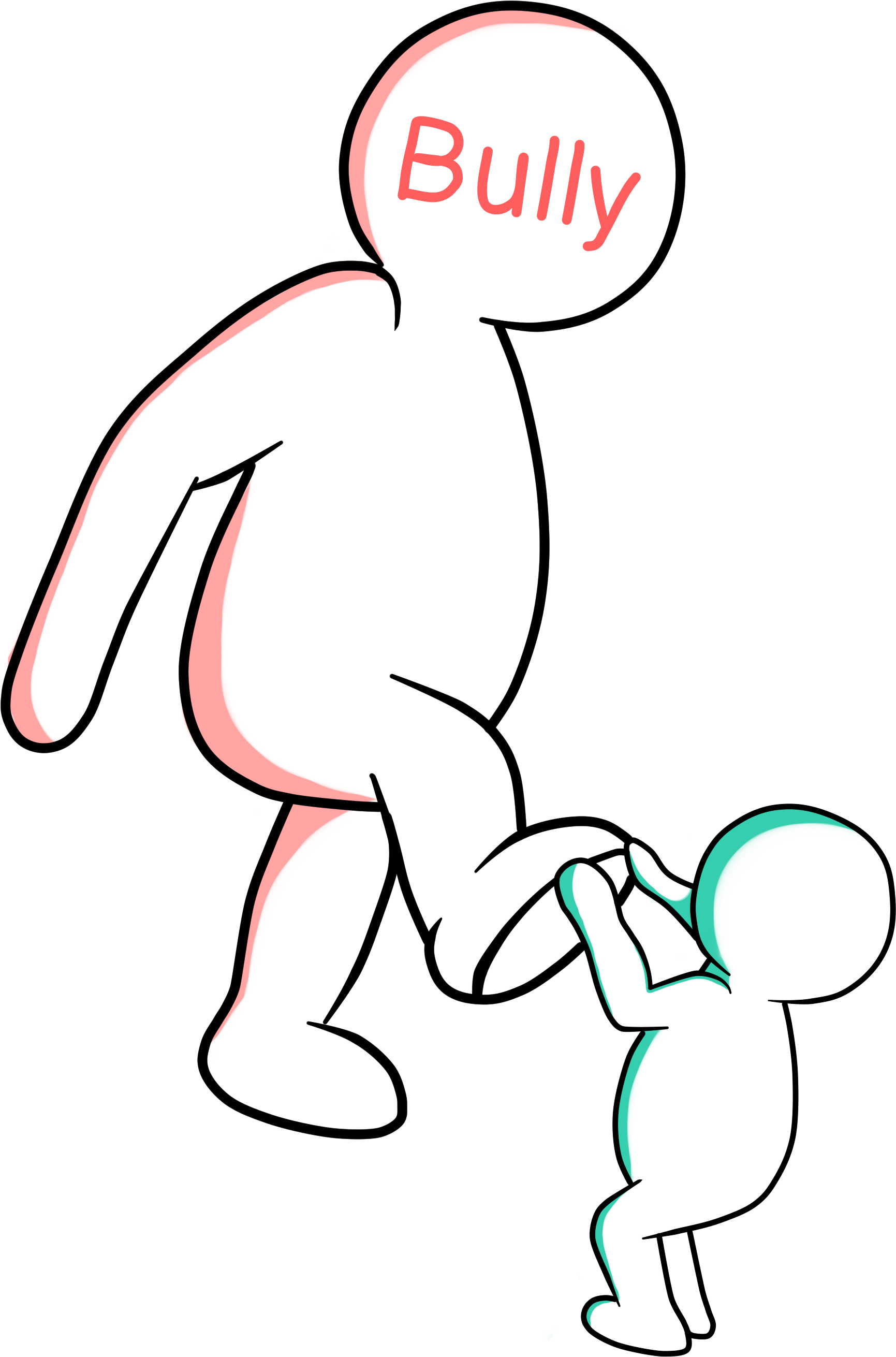 4 Bullying No More - Bullying Cartoon Transparent Background ...