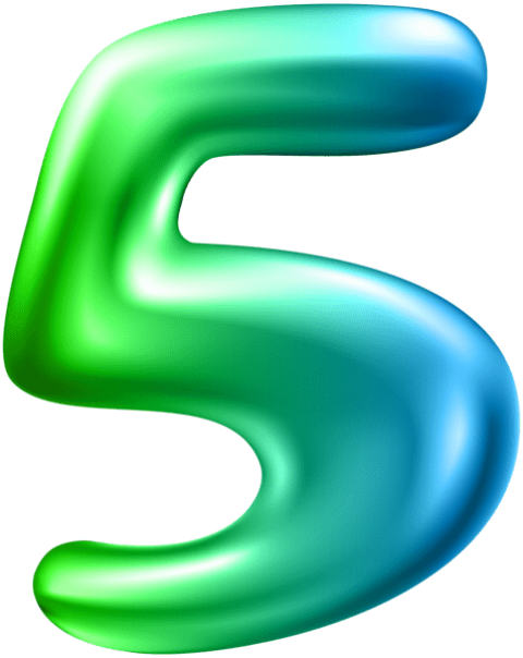 Download Number Five Clipart Png Photo - Number - (480x604) Png Clipart ...
