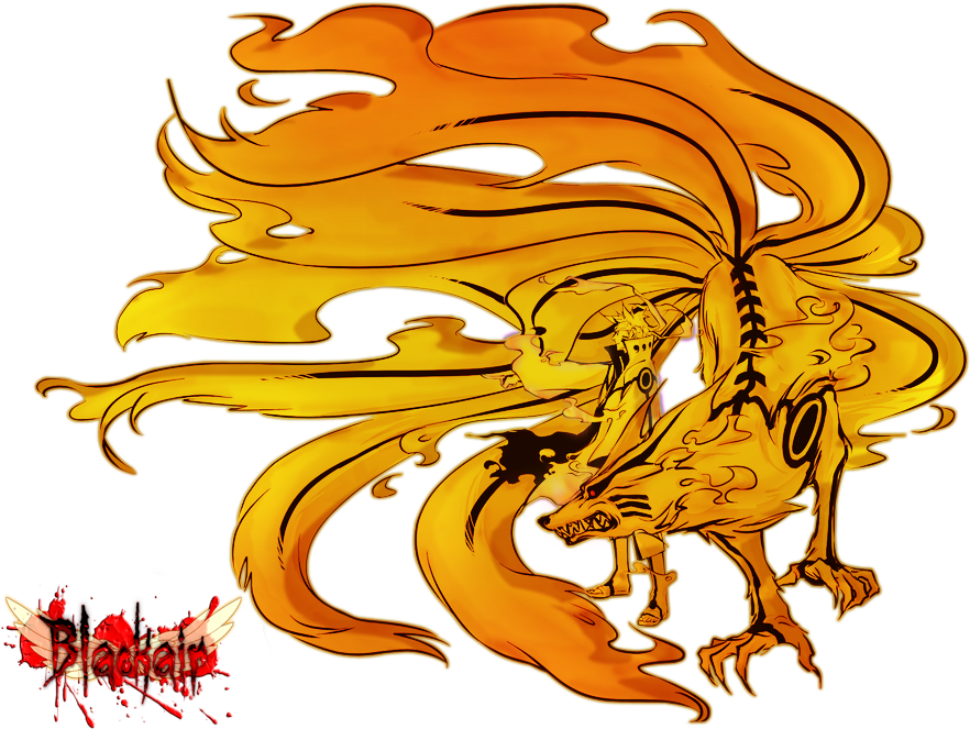 Kurama Png Photos - Kyuubi Kurama And Naruto - (900x684) Png Clipart ...