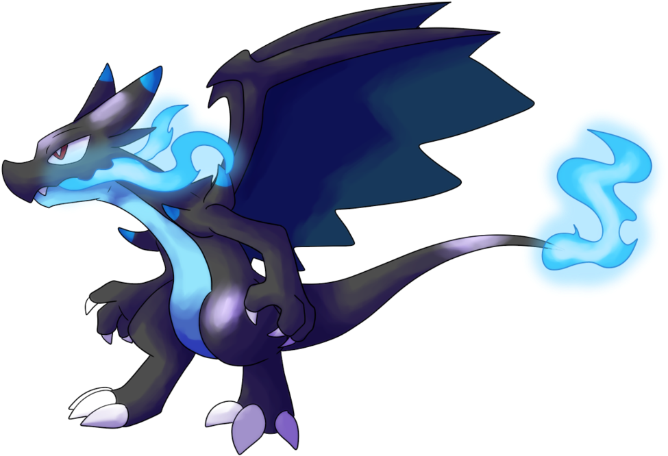 Pokemon Mega Charizard X Clipart And Featured Illustration - Mega ...