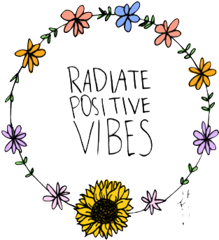 Transparent Words On Tumblr - Positive Vibes - (447x442) Png Clipart ...