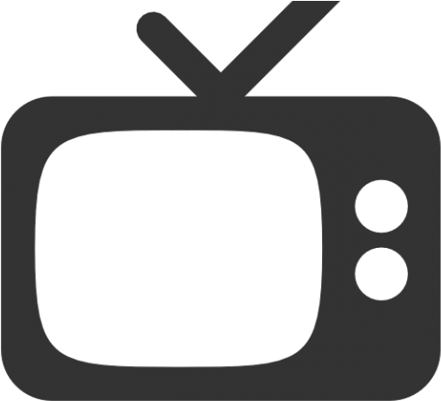 Watch Clipart Cable Tv - Red Tv Icon Png - (640x480) Png Clipart Download