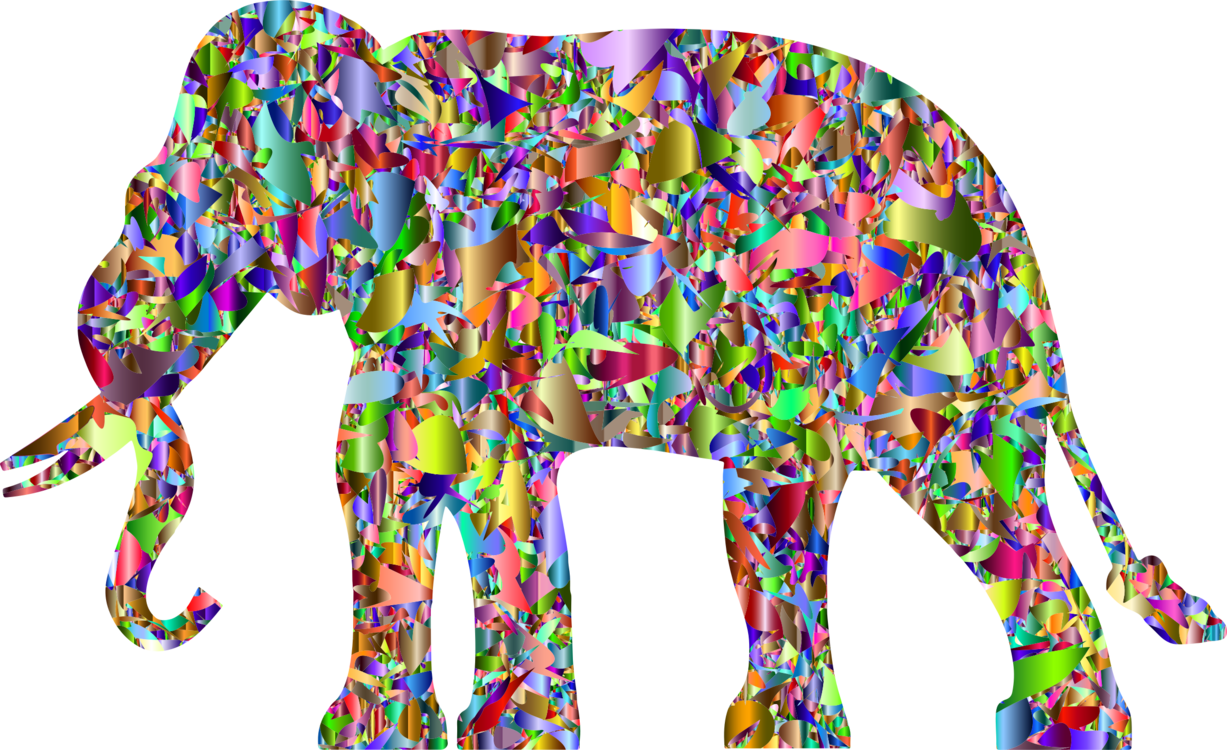 Modern Art Elephants Computer Icons Painting - Modern Art Clipart ...