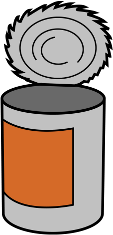 Lata Clipart Empty Can Stock Illustration [34847830] PIXTA