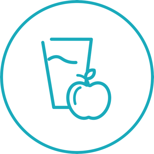 Nutrition - Circle - (500x500) Png Clipart Download