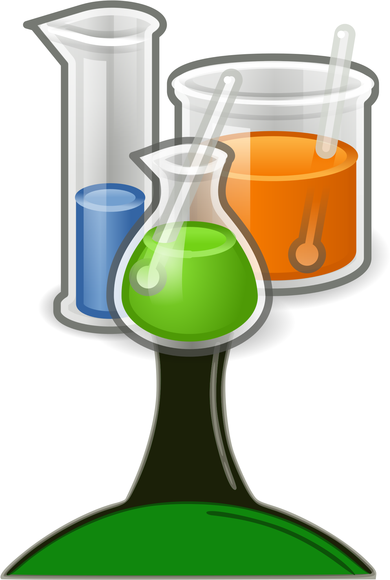 Open - Science Beaker Png - (2000x2333) Png Clipart Download