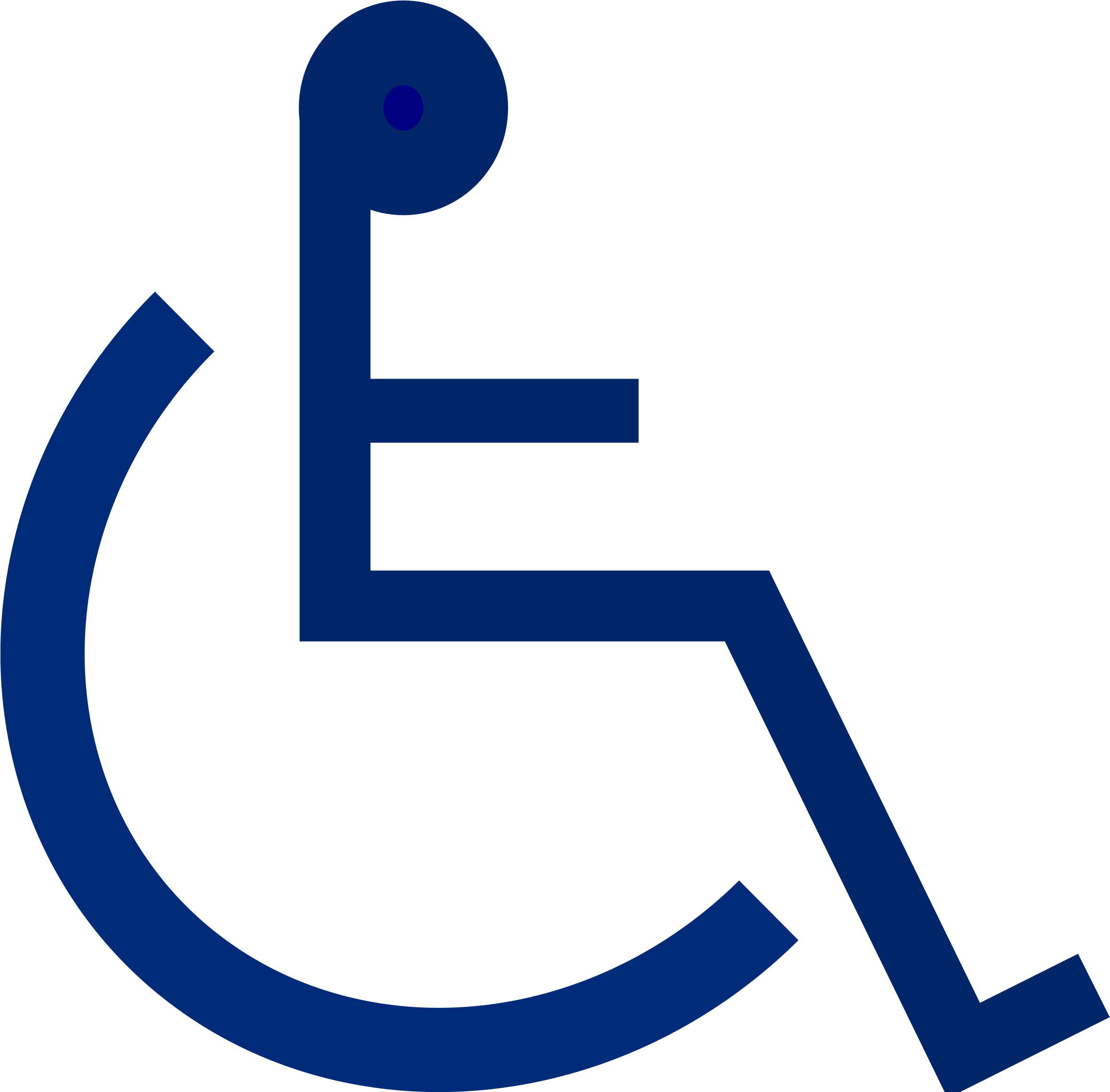 Big Image - Handicap Logo Png - (2400x2321) Png Clipart Download