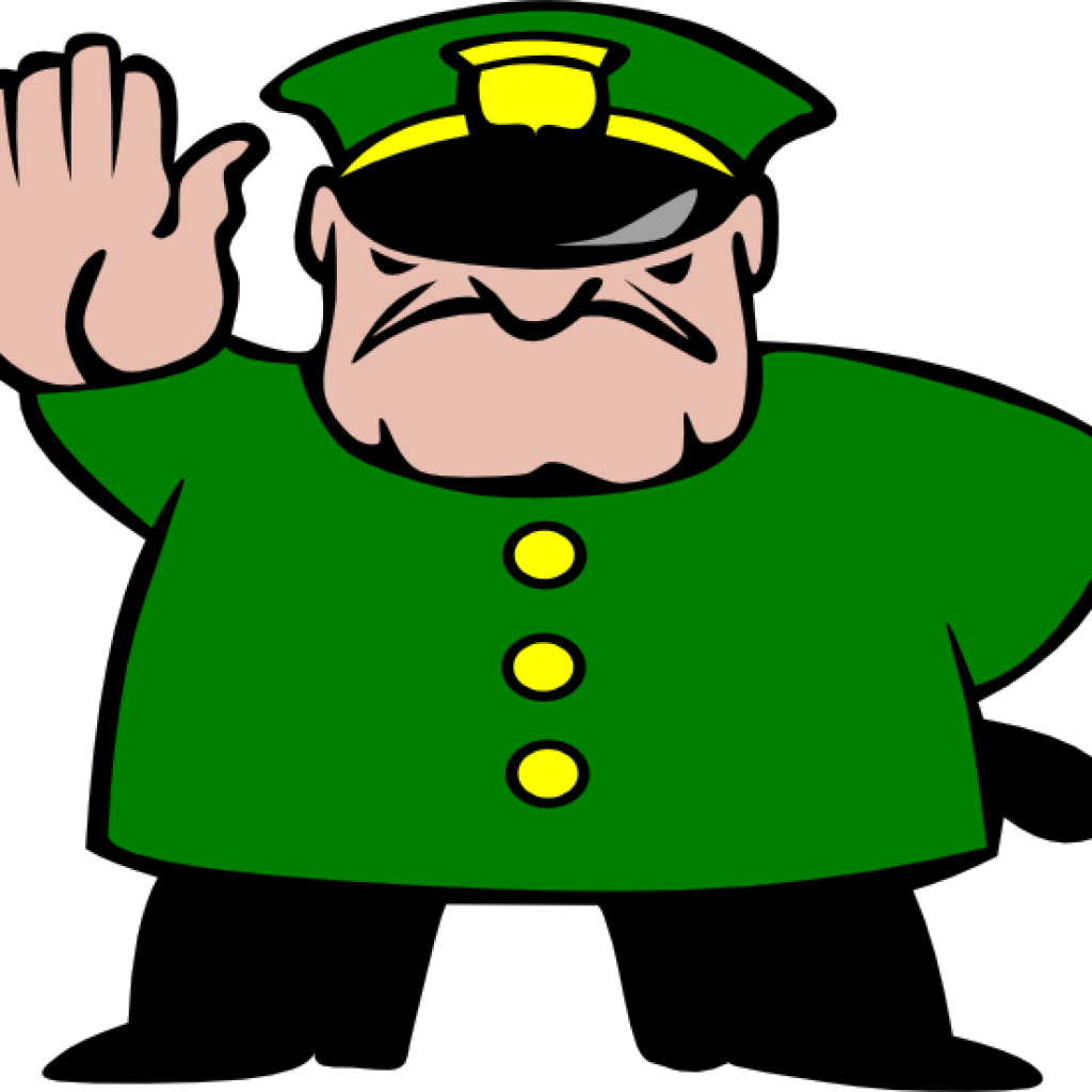 Stop Clipart Stop Clip Art At Clker Vector Clip Art - Police Man ...