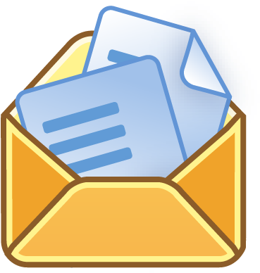 Contact Us - Envelopes Clipart Png - (442x442) Png Clipart Download