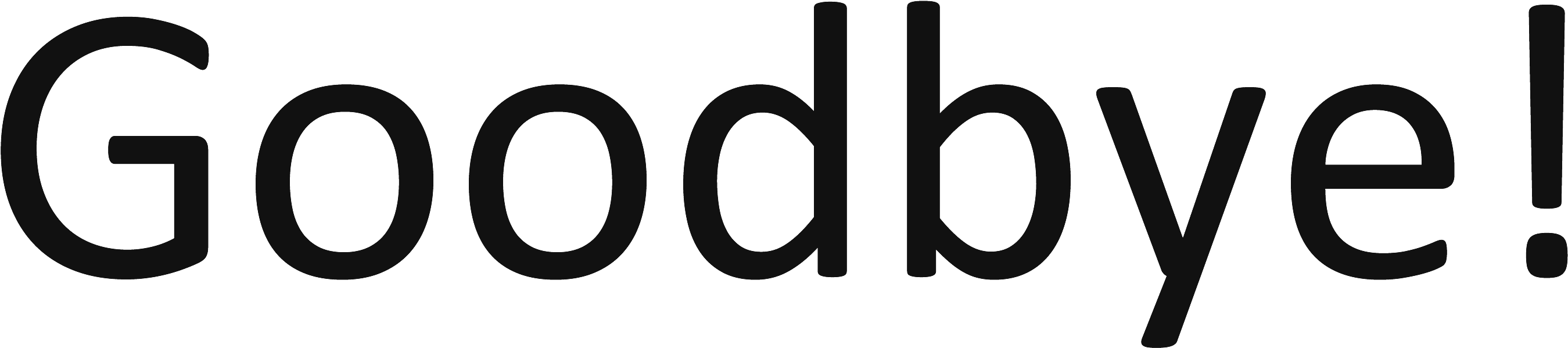 Goodbye Png Transparent - Standby - (4000x1500) Png Clipart Download