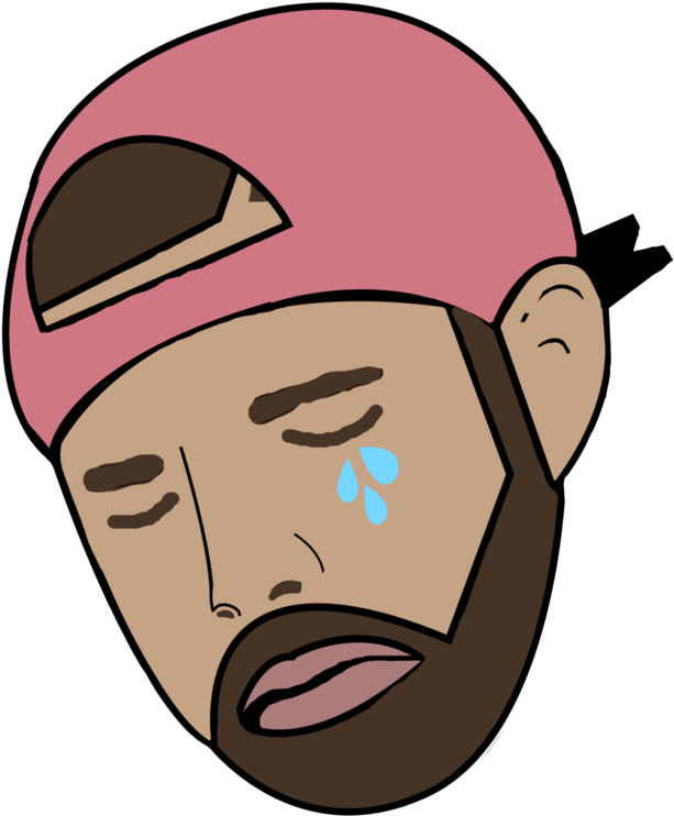 Drake Clipart Face - Drake Crying Png - (760x1052) Png Clipart Download
