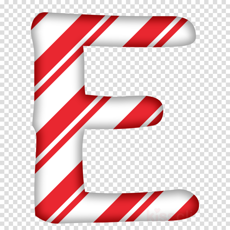 Christmas Alphabet Letters Png Clipart Santa Claus - Candy Cane Letters ...
