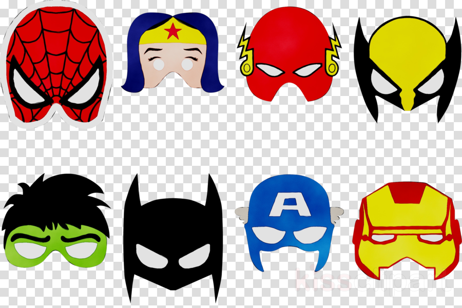 Superhero Clipart Superhero Mask Clip Art - Shirt - Full Size PNG ...