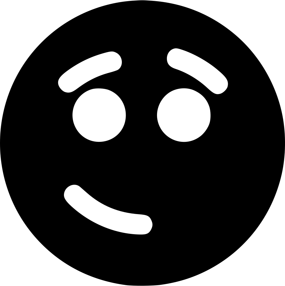 Humble Modest Comments - Smiley - (980x982) Png Clipart Download