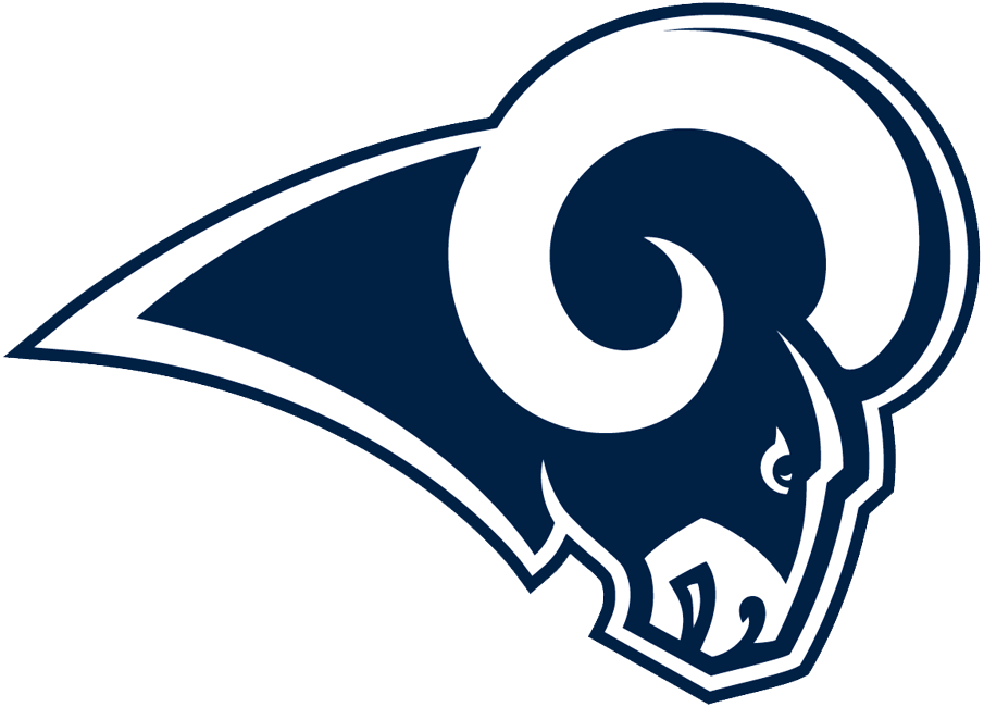 Samson Ebukam - Logo Los Angeles Rams - (905x650) Png Clipart Download