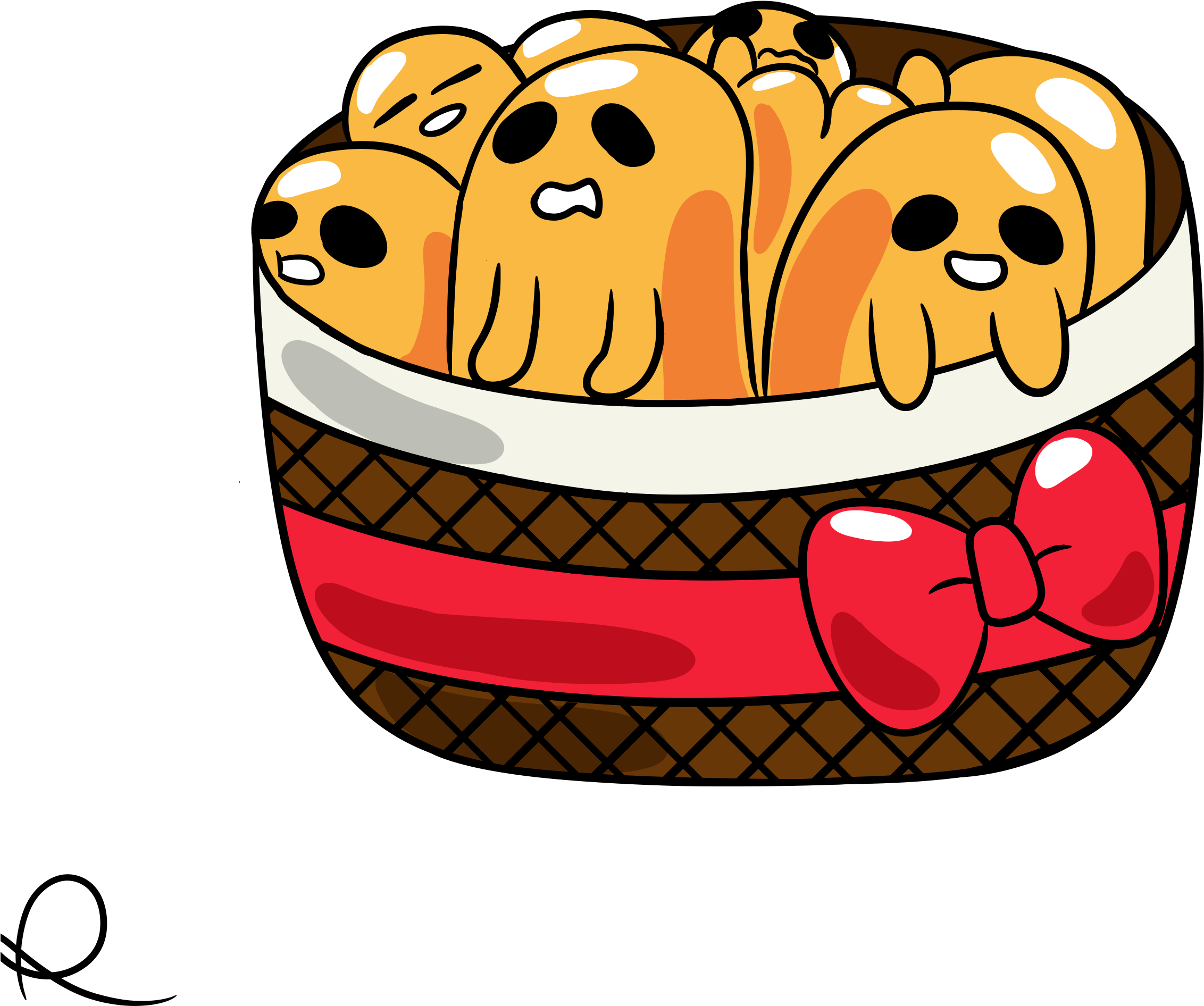 Exotic - Cartoon - (2755x2755) Png Clipart Download