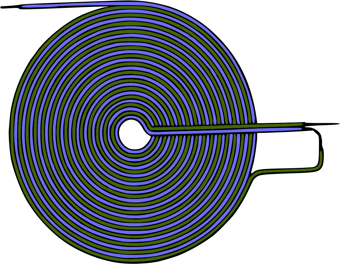 Bifilar Coil - Bobina Bifilar De Tesla - (1200x1002) Png Clipart Download