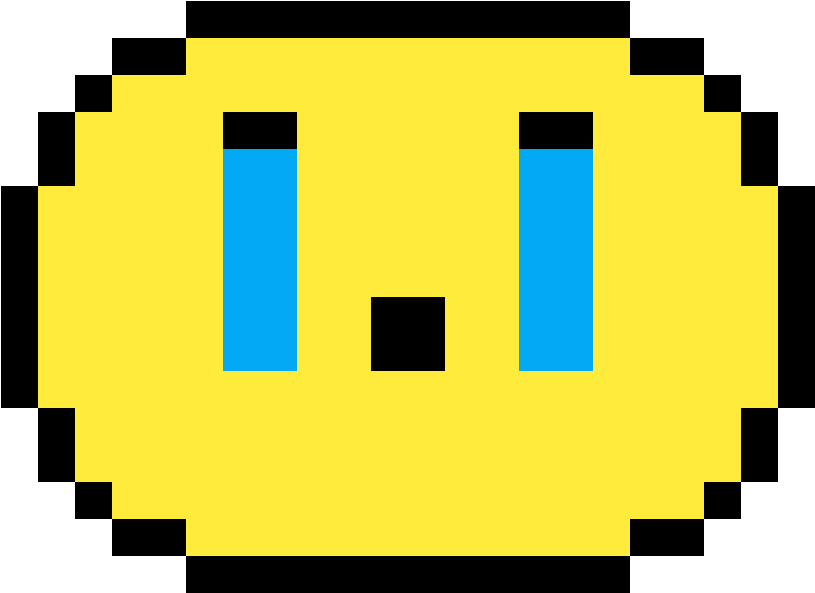 Cry Emoji - Pixel Art Mirai Nikki - Full Size PNG Clipart Images Download