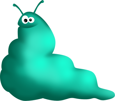 105176 Full Size - Chubby Slug - (395x347) Png Clipart Download