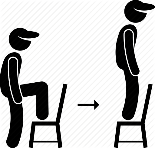 Body Workout And Fitness Training By Gan - Step Up Exercise Icon ...