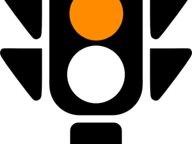 Traffic Light Clipart Amber - Red Traffic Light Vector - (640x480) Png ...