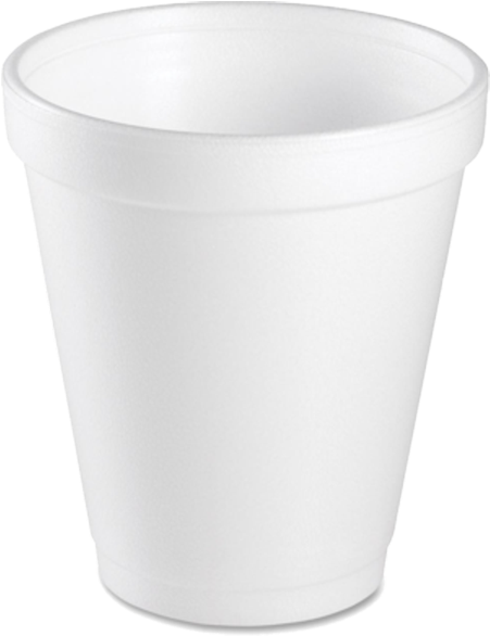 White Styrofoam Cup - (600x600) Png Clipart Download