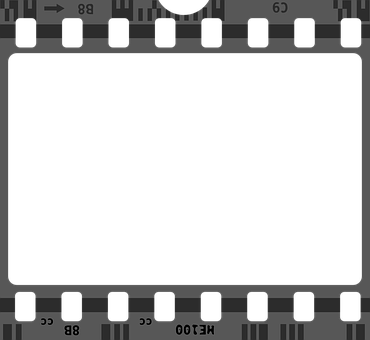 Movie, Film, Negative, Cinema, Hollywood - Film Strip - (370x340) Png ...