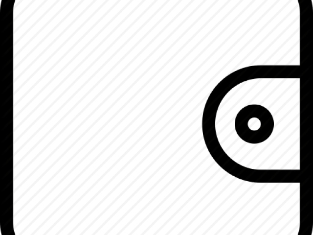 Debit Card Clipart Black Wallet - Circle - (640x480) Png Clipart Download