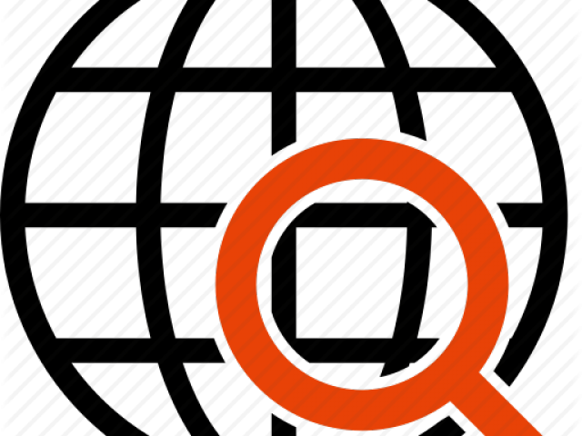 Search Icon Network - Logo Internet Vector - (640x480) Png Clipart Download