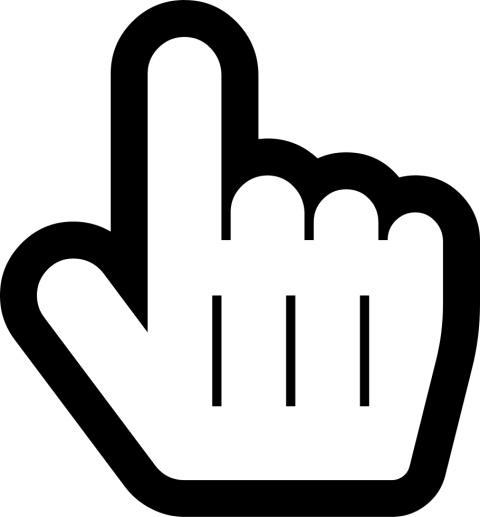 Download Hand Mouse Cruiser Png Images Background - Mouse Hand Icon Svg ...