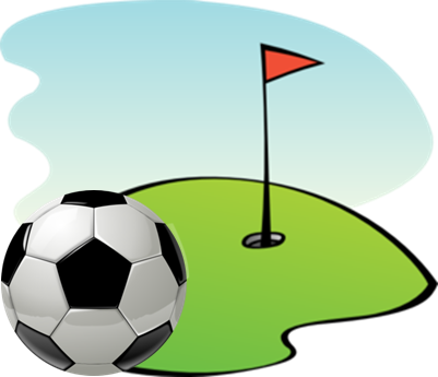 Footgolf - Mini Golf Clipart - (401x345) Png Clipart Download