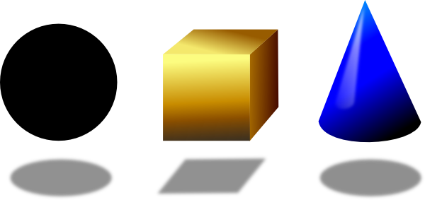 Geometric Solids Clip Art - Geometric Solids Png - (600x283) Png ...