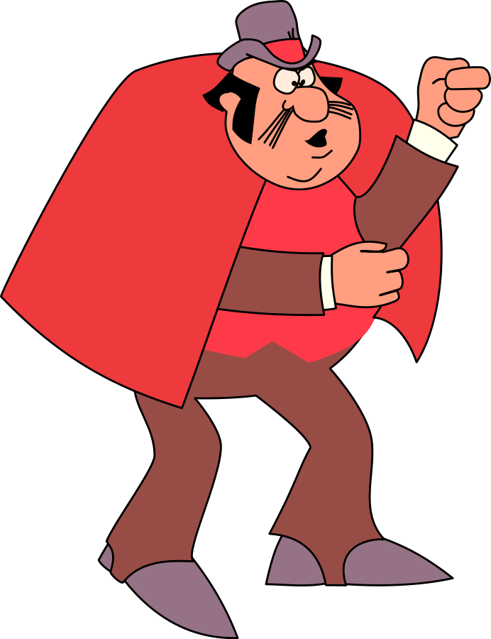 Fix - Cartoon Character With Sideburns - (692x900) Png Clipart Download