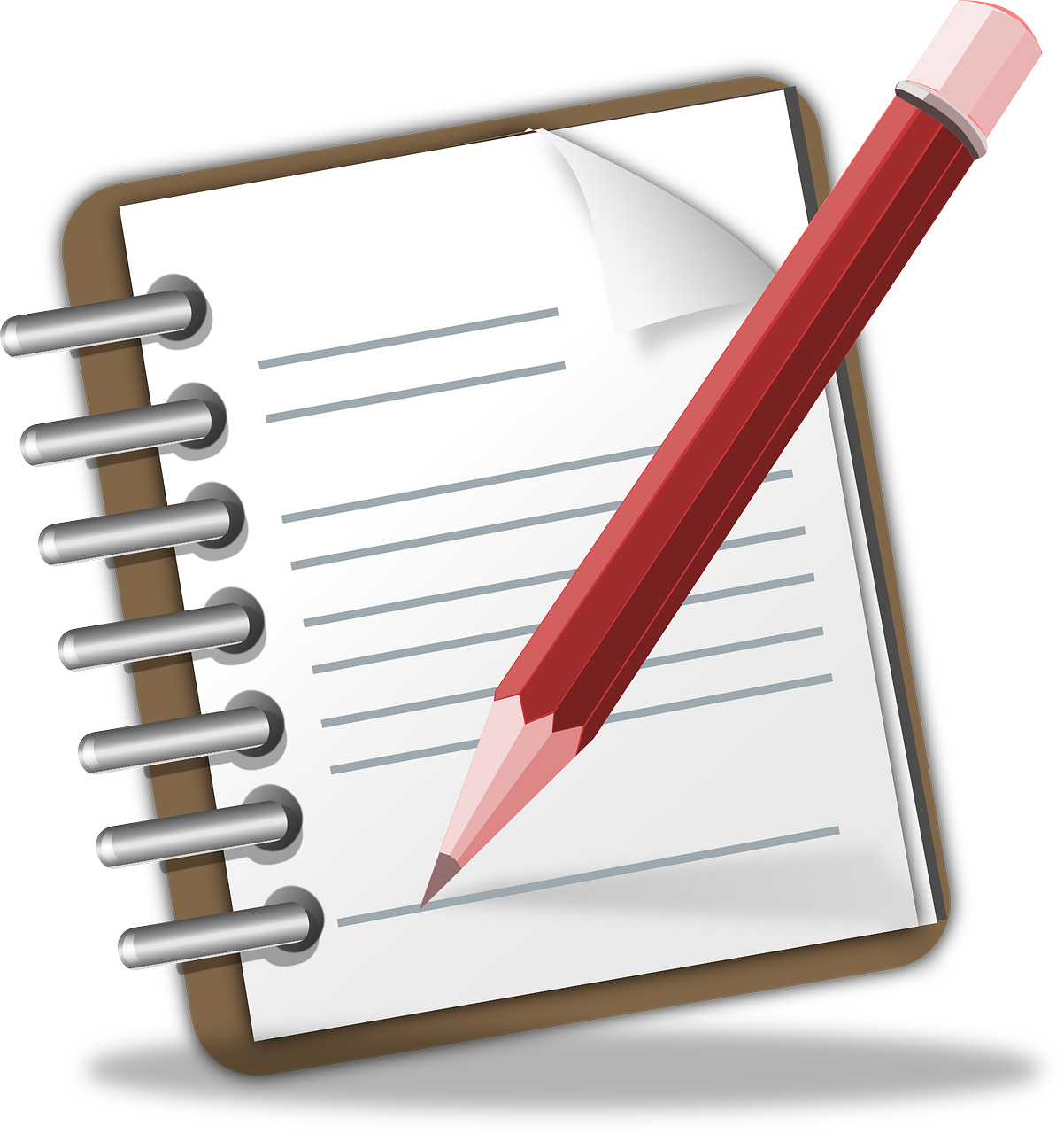 Note-taking Paper Notebook Writing Clip Art - Note Taking Clip Art ...