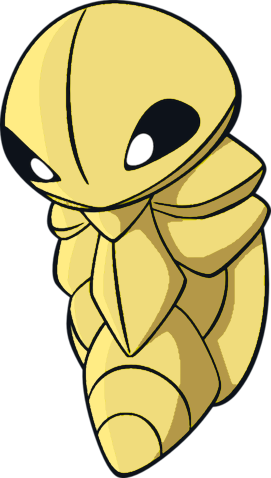 Kakuna By Briannabellerose - Pokemon Shiny Kakuna - Full Size PNG ...