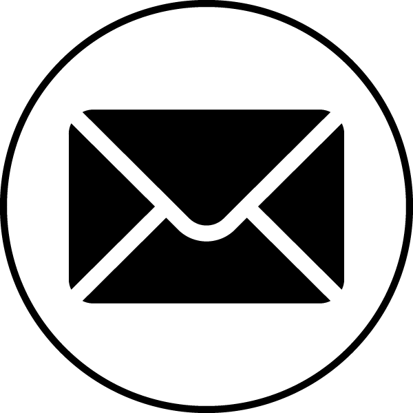 Phone Icon Circle - Email Icon Transparent Background - (600x600) Png ...