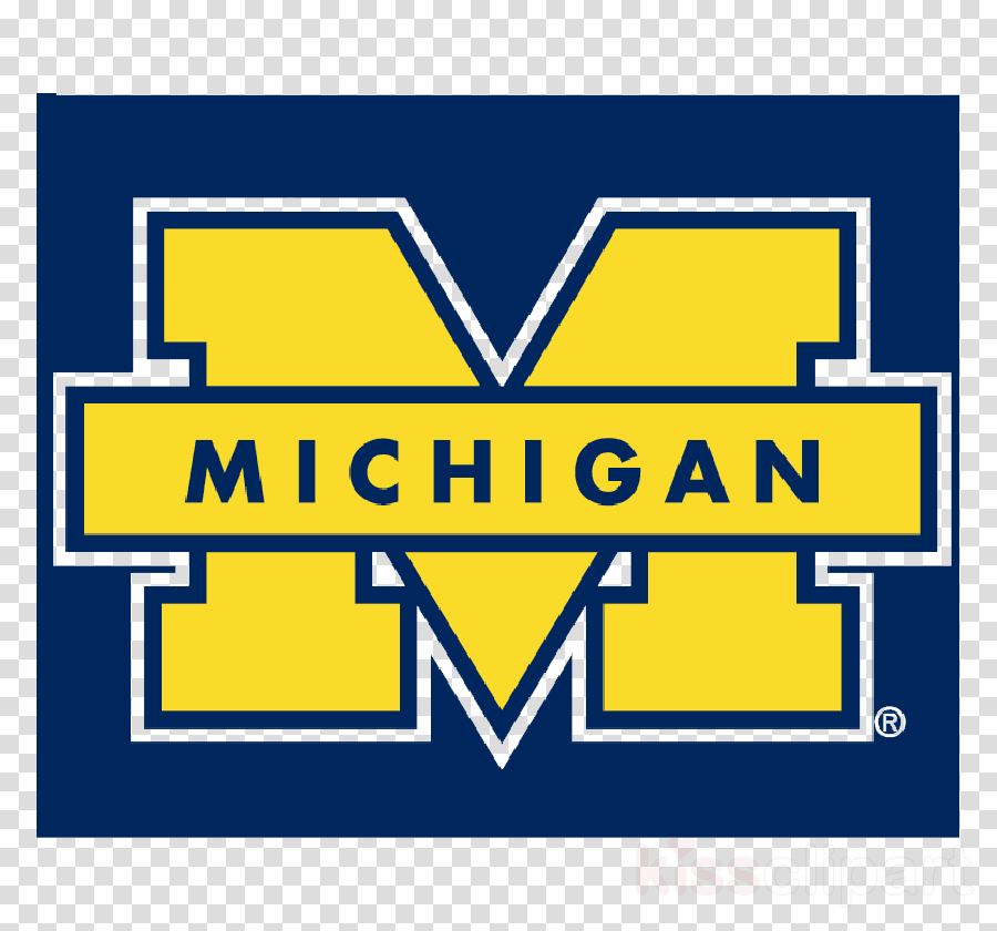 Michigan Wolverines Logo Black And White Clipart University ...