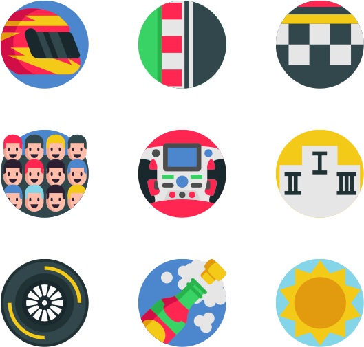 Car Racing - Journey Icon - (600x564) Png Clipart Download