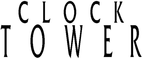 Clock Tower Snes Logo - (563x234) Png Clipart Download