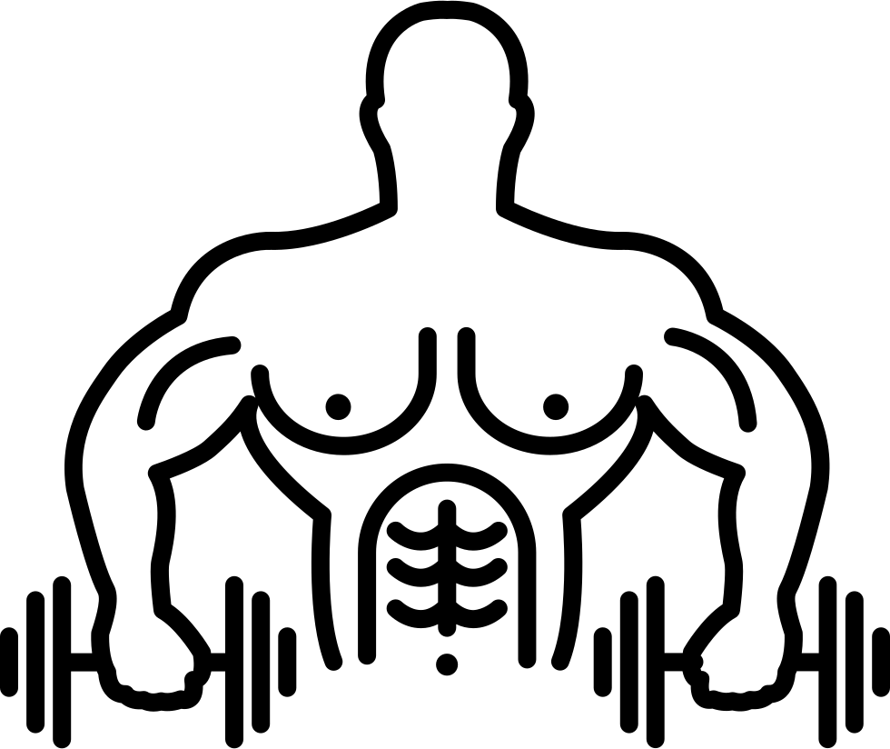 Png File - Vector Dumbbell Png - (980x824) Png Clipart Download