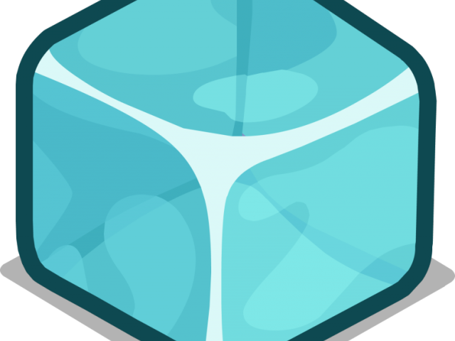 Cube Clipart Simple - Clipart Ice Cube Png - (640x480) Png Clipart Download