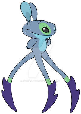 Jumba Experiment Profiles Pix - Cartoon - (300x416) Png Clipart Download