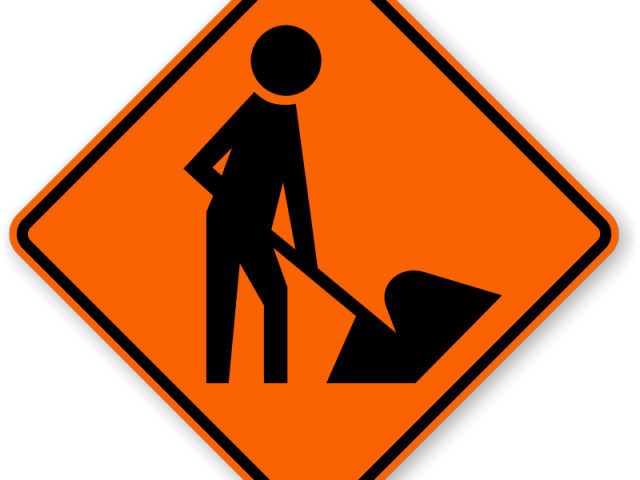Industrial Worker Clipart Road Worker - Road Construction Signs ...