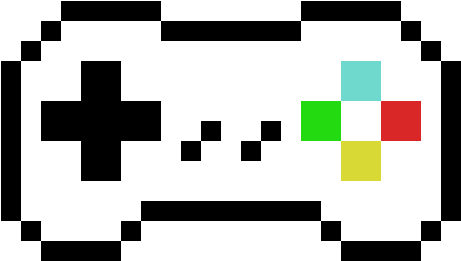Game Boy Pixel - Pixel Art Game Controller - (760x460) Png Clipart Download