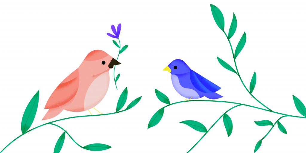 Eastern Bluebird - (1024x512) Png Clipart Download