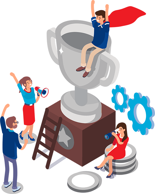 Trophy Cartoon - Employment Anniversary Work Anniversary Wishes Quotes ...